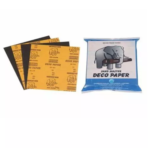 Buy CUMI 230x280 mm Deco Paper 320 Grit Multi Online in India at Best ...