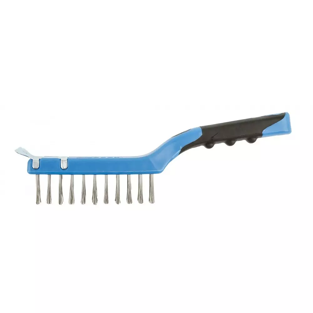 Buy Hogert Technik INOX Steel Wire Brush With a Scraper, 4x11 Socket ...
