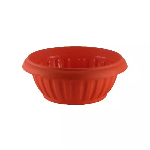 Buy Gamla 12 Inch Polypropylene Red Round Bonsai Pot Fresh Online in ...
