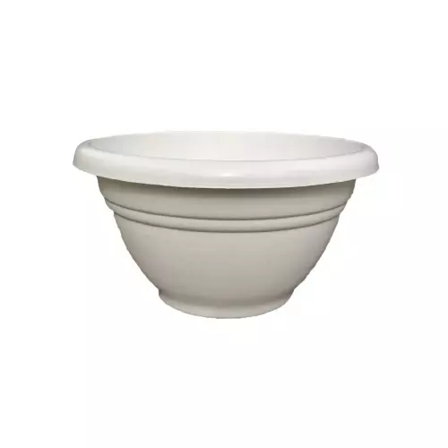 Buy Gamla 17 Inch Polypropylene White Round Omaxe Pot Fresh Online in ...