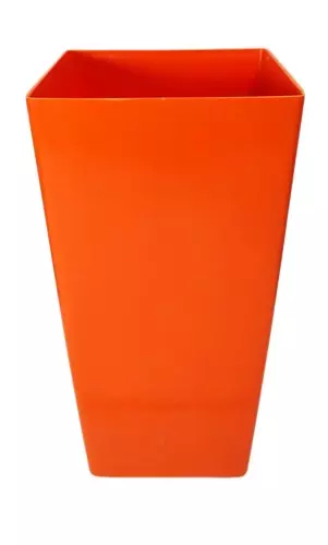 Buy Gamla 8 Inch Polypropylene Orange Round Crystal Pot Fresh Online in ...