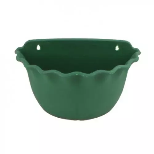 Buy Gamla 12 Inch Green Polypropylene Round Platinum Pot Fresh Online ...
