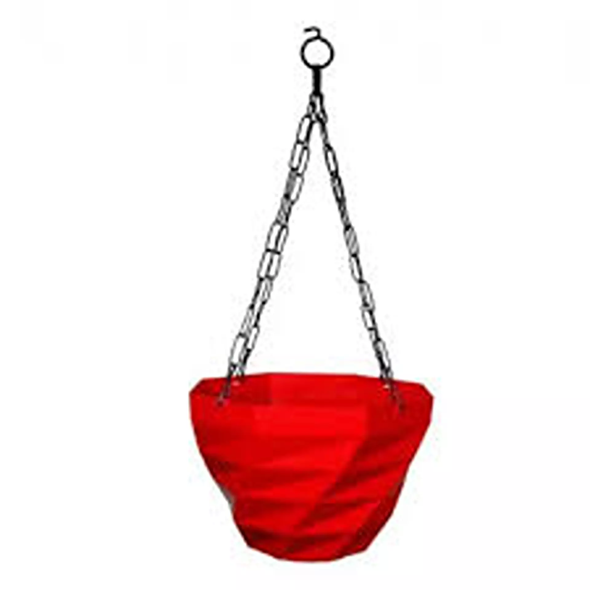 Buy Gamla 3Dee Nest Red Round Plastic 3Dee Nest Hanging Flower Pot 8 ...