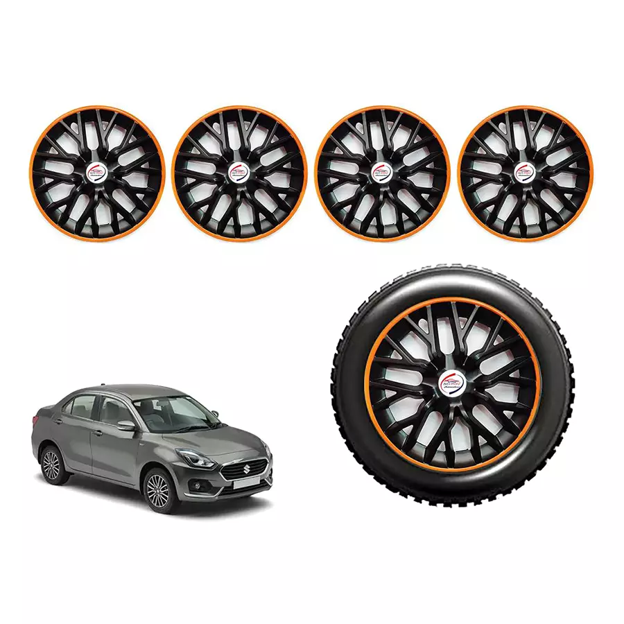 Buy Auto Pearl gBO14_R Press Type Car Wheel Cover with Retention Ring ...
