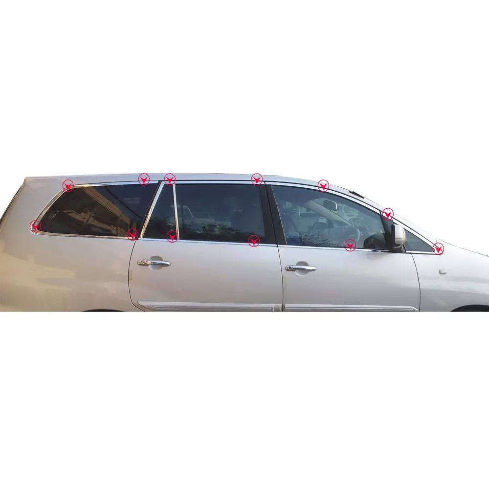 Buy Maruti Suzuki Ertiga Car Full Window Garnish/Trim Online in India ...