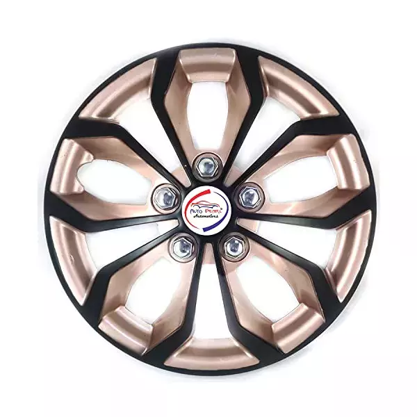 Buy Auto Pearl Car Black Copper Wheel Cover Caps 14 inch Press Type ...