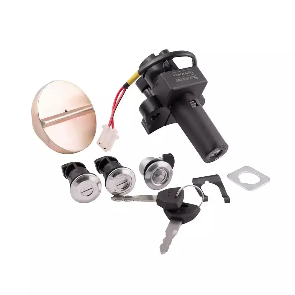 Buy Deutsche Cylindrical Ignition Cum Steering Lock Kit for Hero ...