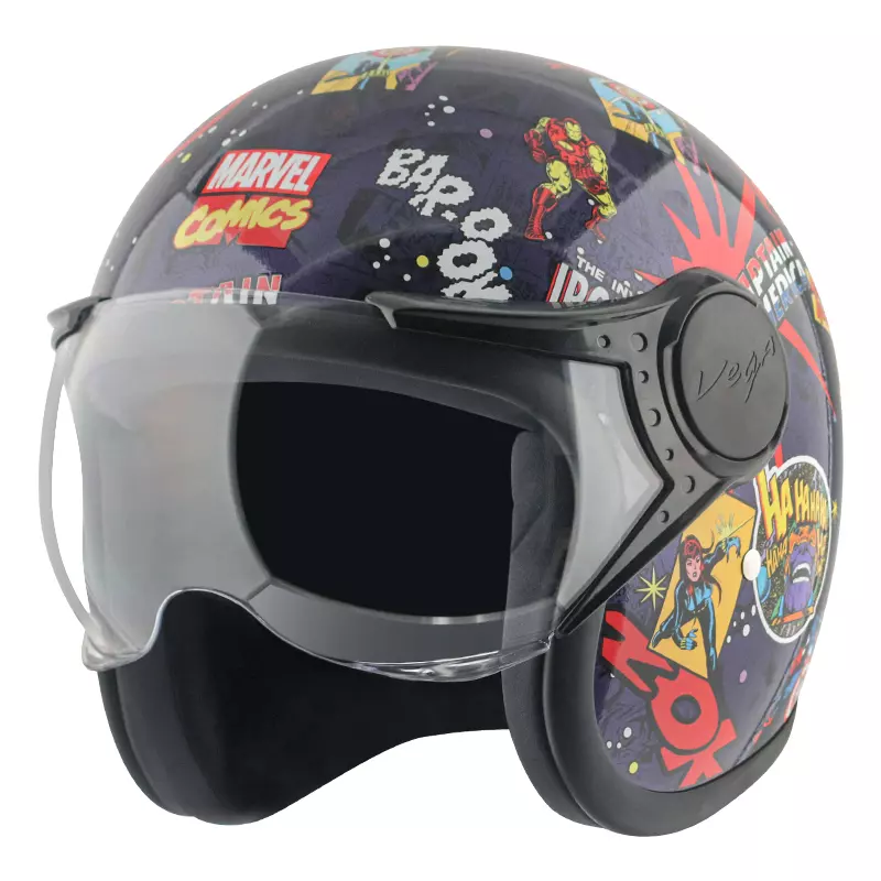 Buy Vega Jet W/V DX Jet Marvel Comics Edition Blue Red Large Open Face ...