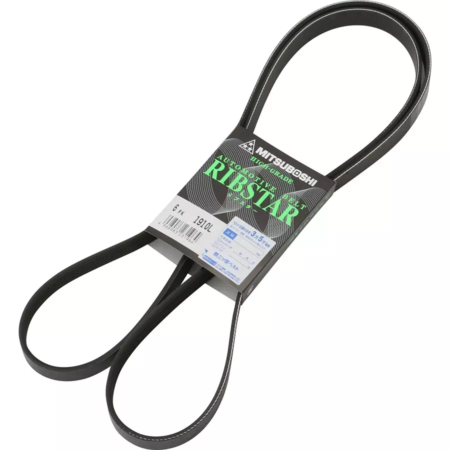 Buy Mitsuboshi Rib Star Belt PK Type 6 Threads, Lenght 1910 mm for ...