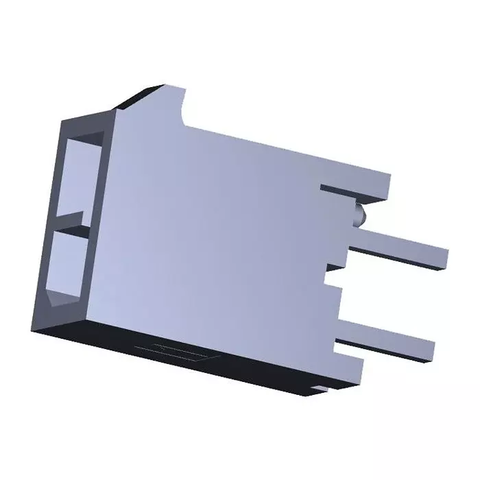 Buy MOLEX Pin Headers MICRO-FIT PLUS VERT HDR ASSY 2X1 206832-0201 ...