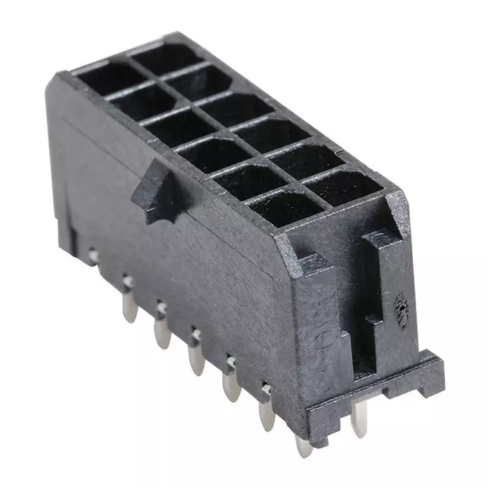 Buy MOLEX Pin Headers CONNECTOR, HEADER, 12POS, 2ROW, 3MM 43045-1227 ...