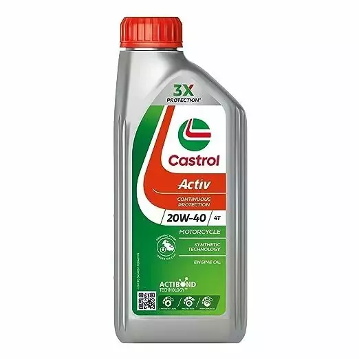 Buy Castrol 2.5 L Active 20W-40 Petrol Engine for Bikes Online in India ...