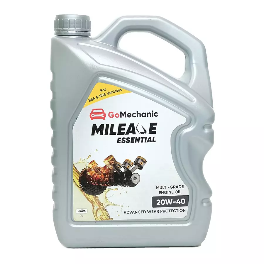 Buy GoMechanic MILEAGE ESSENTIAL 20W-40 3 L Multi-Grade Engine Oil for ...