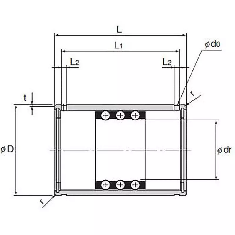 Buy Thk ST/ST-B Type Linear Motion Stroke 28 mm Outer Dia, ST16 Online ...