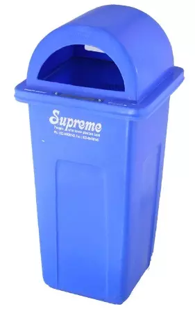 Buy Supreme 100 Litre Blue Dome Dome Lid Dustbin Online in India at ...