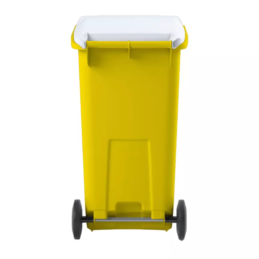 Buy Contenur 240 L Yellow Plastic Garbage bin Online in India at Best ...