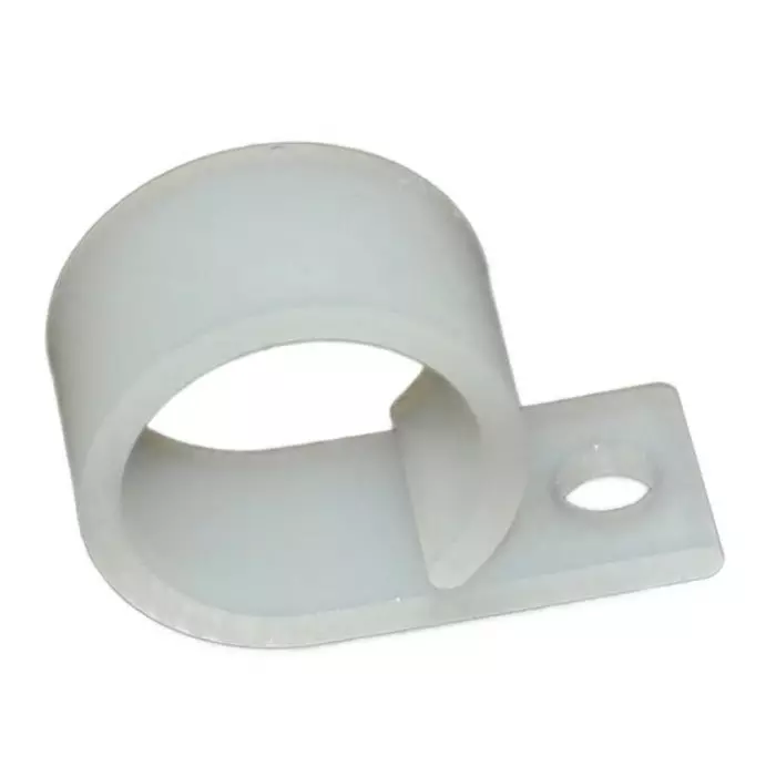 Buy RS Pro Natural Nylon Cable Clip, 19.1 mm Max. Bundle (Pack of 100 ...
