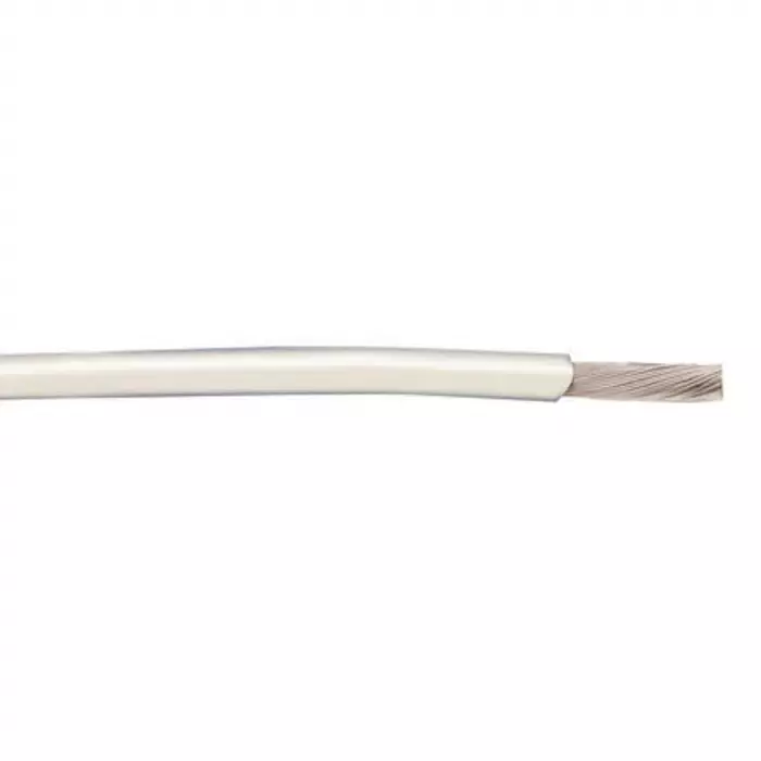 Buy Alpha Wire Single Core Hook Up Wire 0.33 mm² Nominal Area White 30 ...