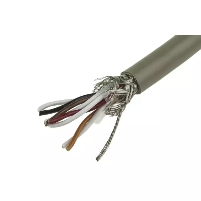 Buy Alpha Wire Data Cable 8 Core 0.09 mm² Area Grey 50 m Length ...