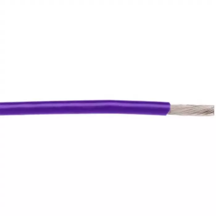 Buy Alpha Wire Single Core Hook Up Wire 0.24 mm² Nominal Area Purple 30 ...
