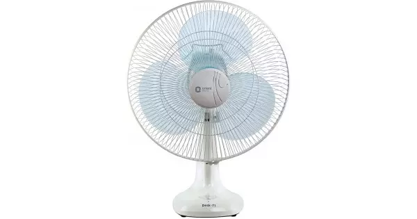 Buy Orient Desk 71 White 400 mm(16 inch) Table Fans with 1330 RPM Speed ...