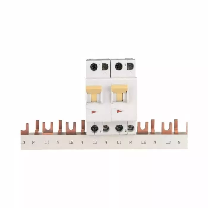 Buy EATON Distribution Parts 2 Phase Busbar, 415V, 269526 Z-SV-10/1P+N ...