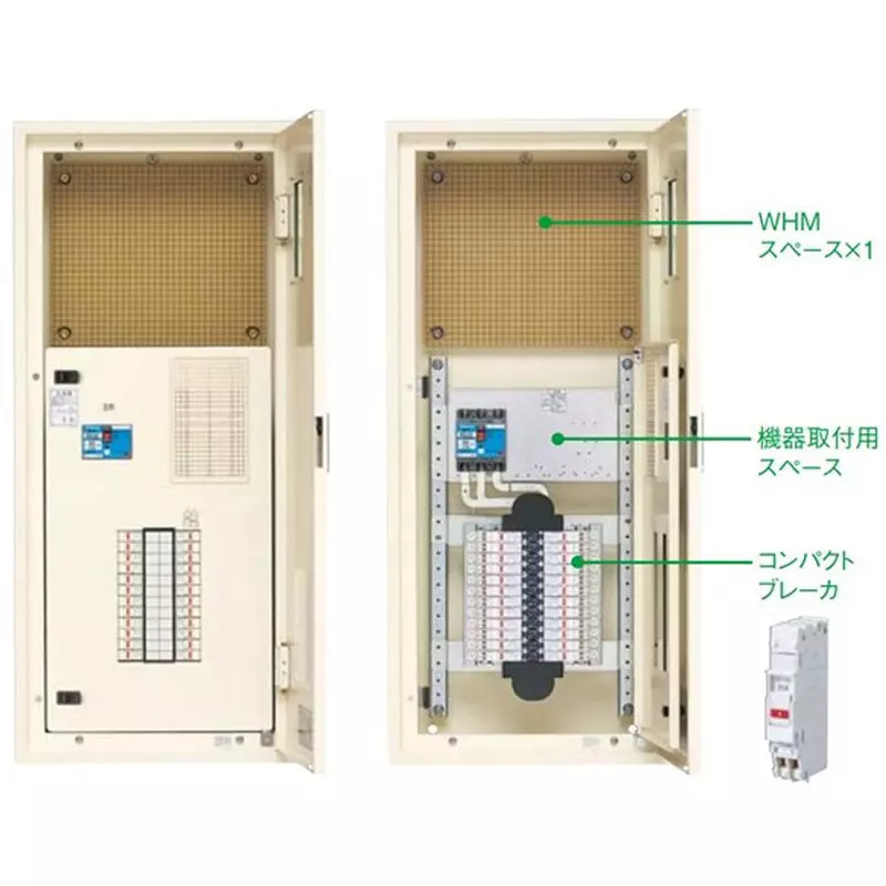 Buy Panasonic Compact Arrow Panel 12 Circuits 60(60 Amp), BNC6125W1H ...