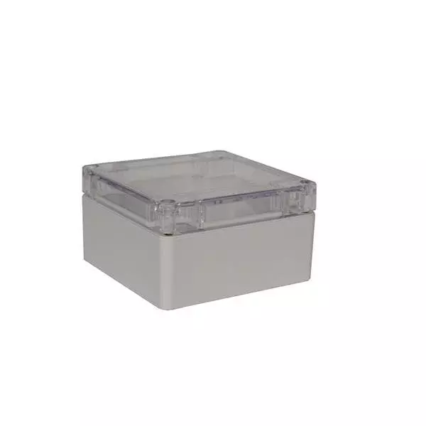 Buy BUD INDUSTRIES Electrical Enclosure Polycarbonate (PC) Gray 100.08 ...