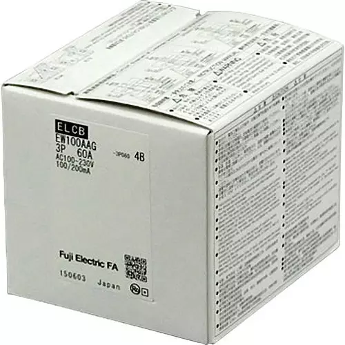 Buy Fuji Electric Standard Economic Type Earth Leakage Breaker for General Wiring, EW100AAG ...