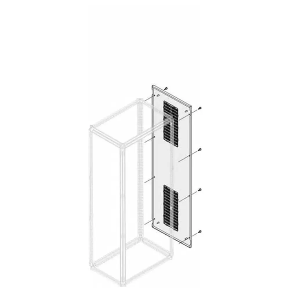 Buy ABB 1STQ Series Pickled Steel Sheet Side Panel for Use with Modular ...