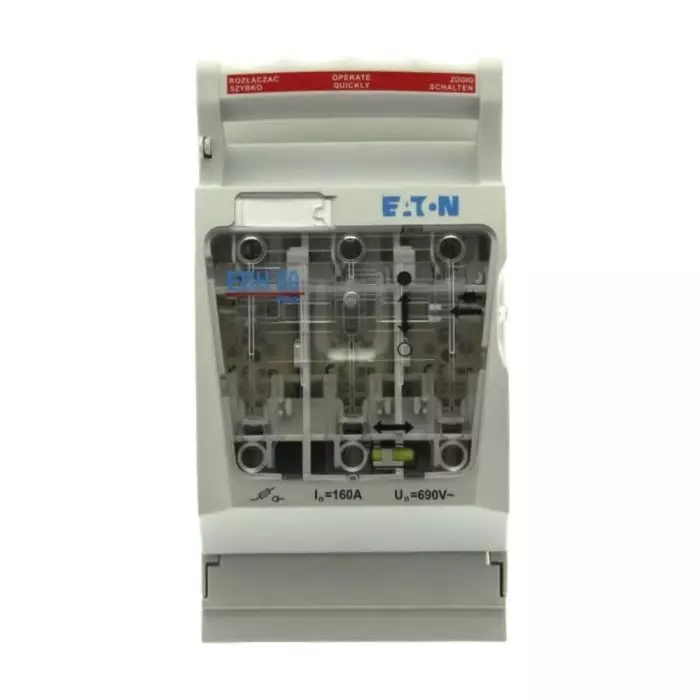 Buy EATON Fuse Switch Disconnector, 3 Pole, 160A Max Current, 160A Fuse ...