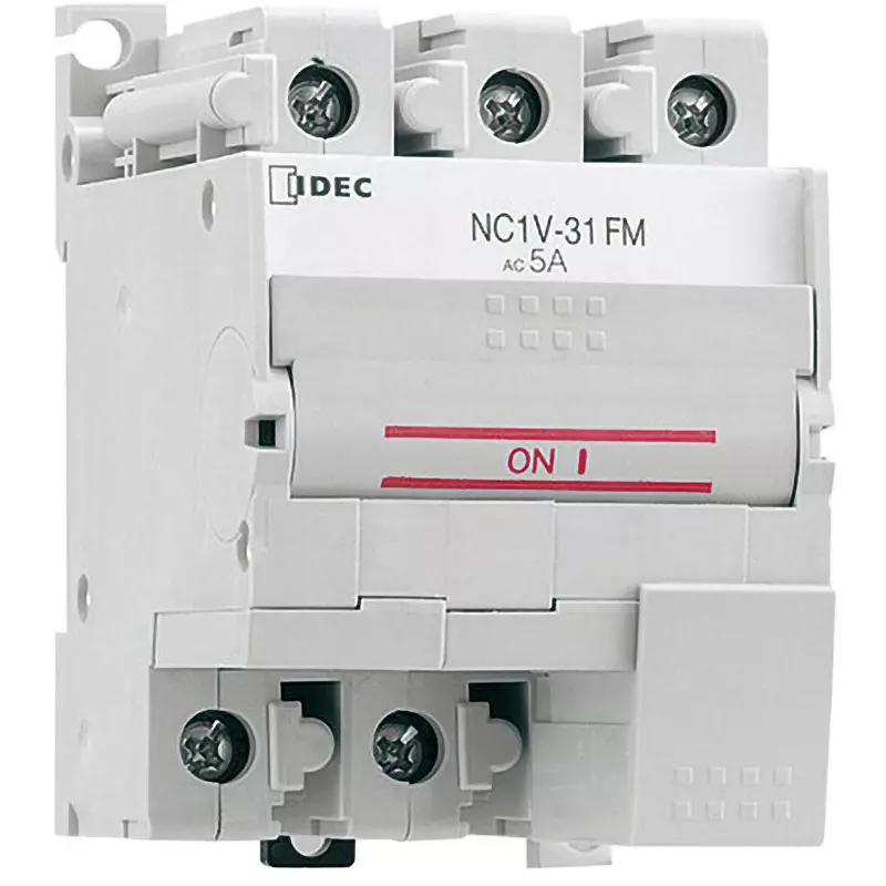 Buy IDEC NC1V-3112 Series Circuit Protector with 3 Pole and 0.1 A Current, NC1V-3112F-0.1AM ...