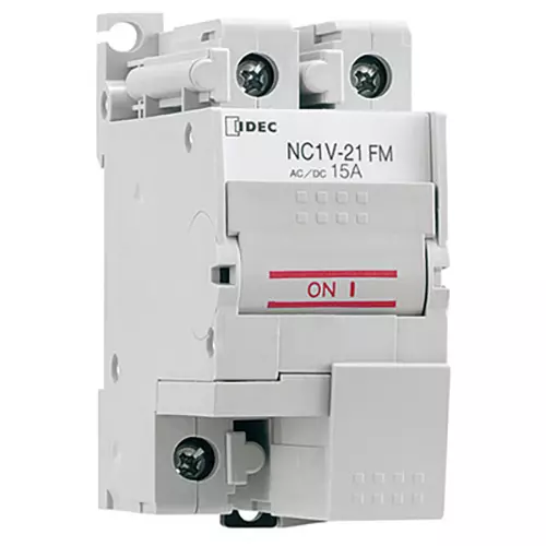 Buy IDEC NC1V-2100 Series Circuit Protector with 2 Pole and 30 A Current, NC1V-2100F-30AM Online ...