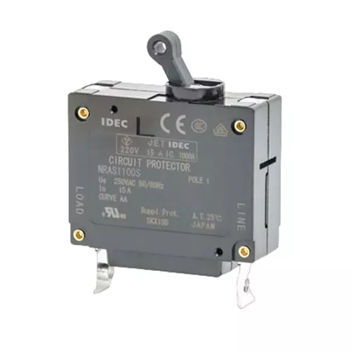 Buy IDEC NRAS1100 Series Circuit Protector 15 A Current, NRAS1100S-15AAA Online in India at Best ...