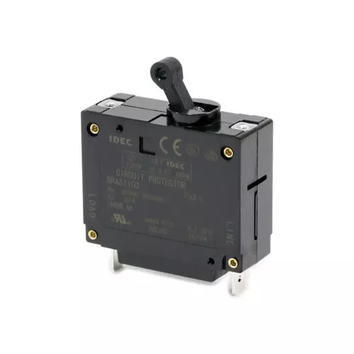 Buy IDEC NRAS1100 Series Circuit Protector 20 A Current, NRAS1100-20AAA Online in India at Best ...