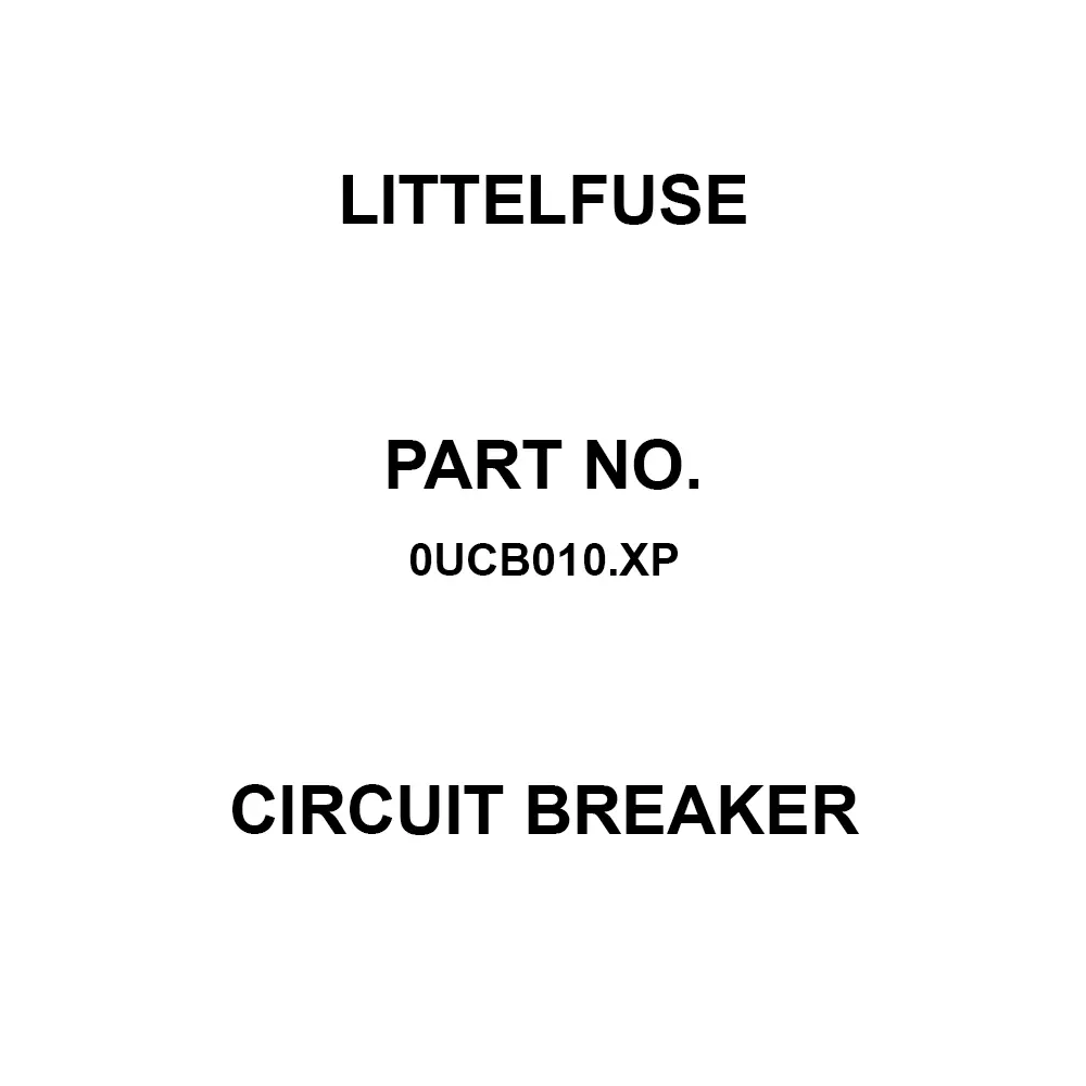 Buy Littelfuse Universal Circuit Breaker 10 Amp Non-Illuminated ...