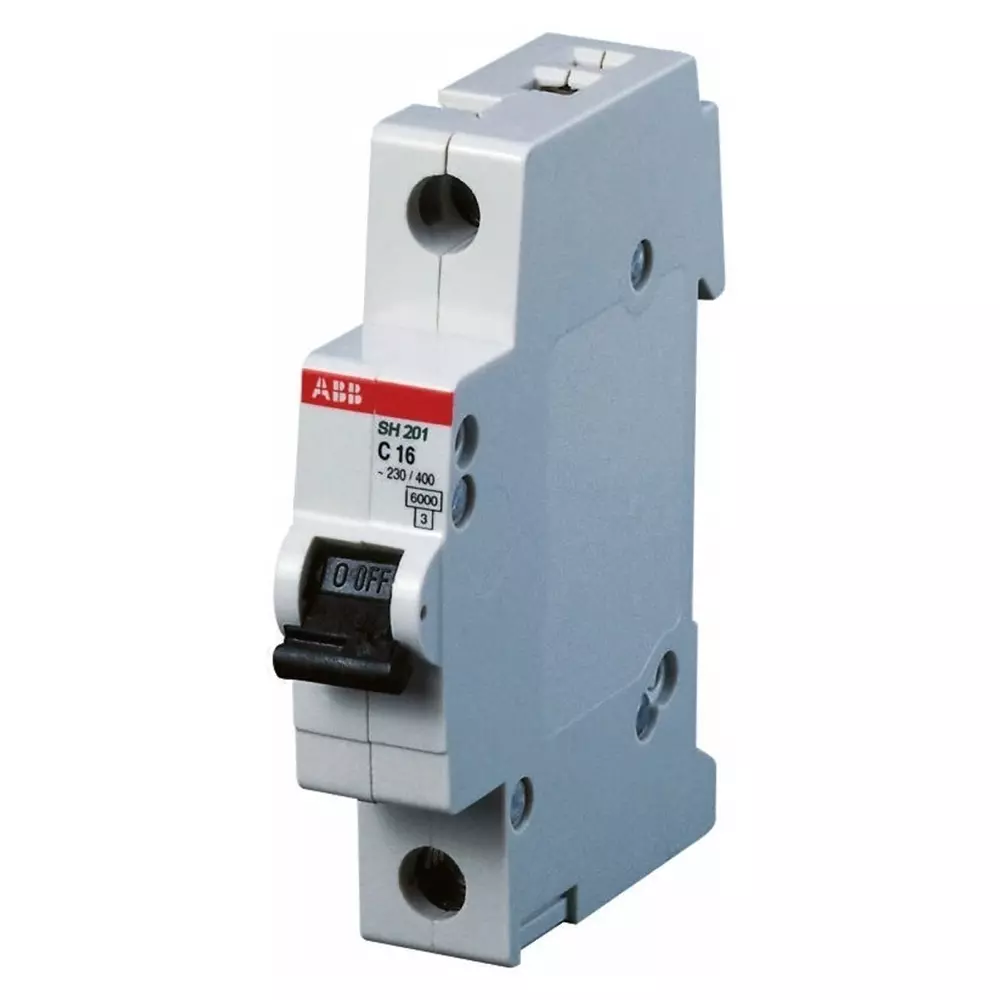 Buy ABB Compact Home SH200 MCB, 1P, 32A Curve C, 440 V AC, 60 V DC, 6 ...