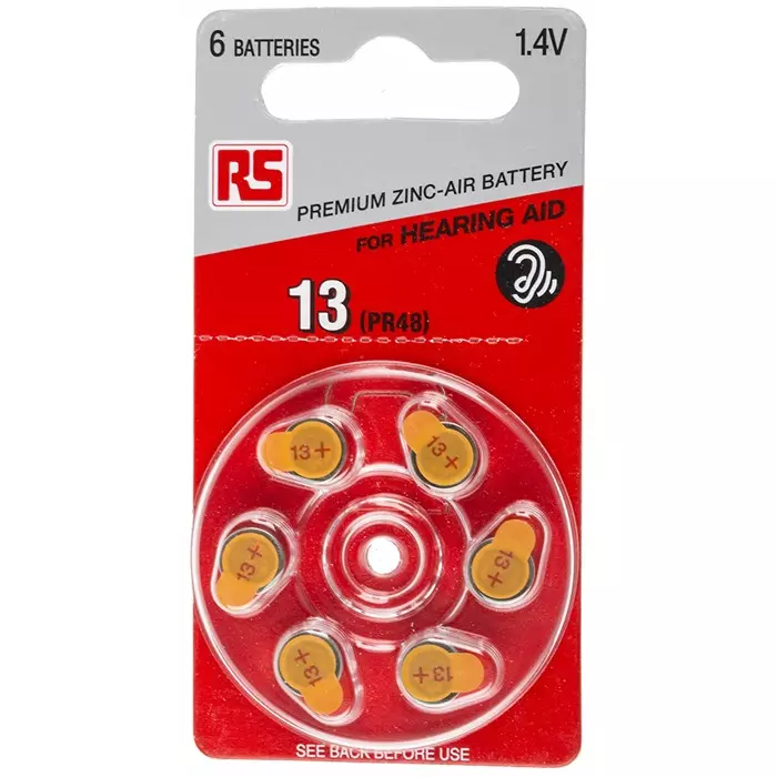 Buy RS PRO Button Battery PR48 1.4 V 7.9 mm Diameter, 8010727 Online in ...