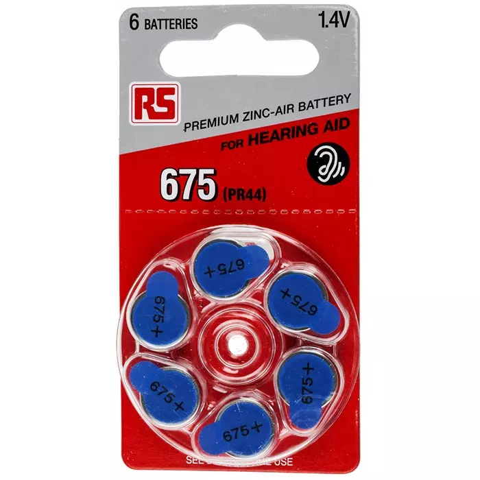 Buy RS PRO Button Battery PR44 1.4 V 11.6 mm Diameter, 8010730 Online ...