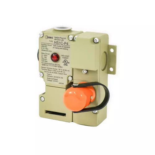 Buy IDEC Safety Plug Unit with Door Lock HS1C-P , HS1C-P44Z-R Online in ...