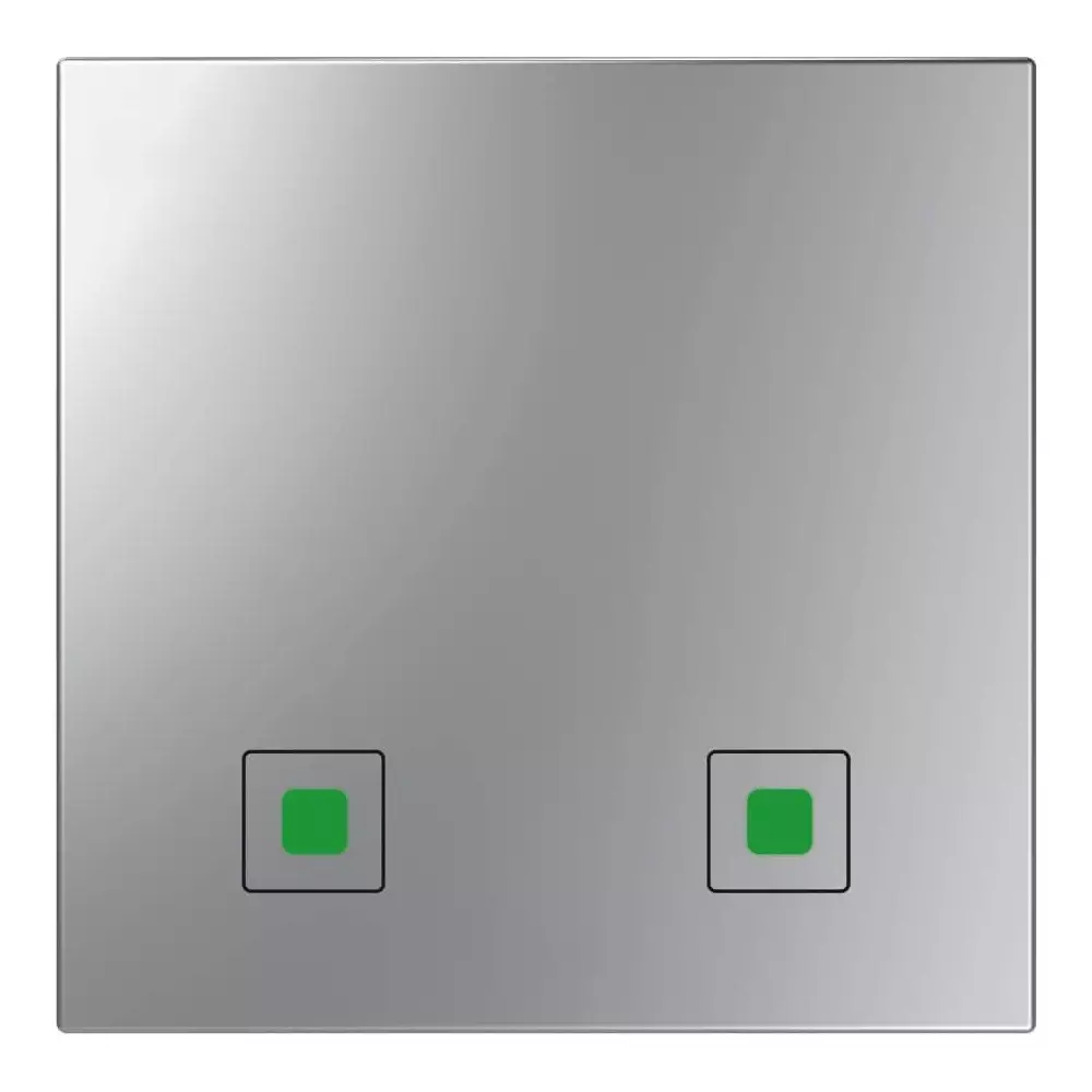 Buy Anchor Roma Urban Modular Touch Switch 1 Way 2 Switch Silver PVC ...