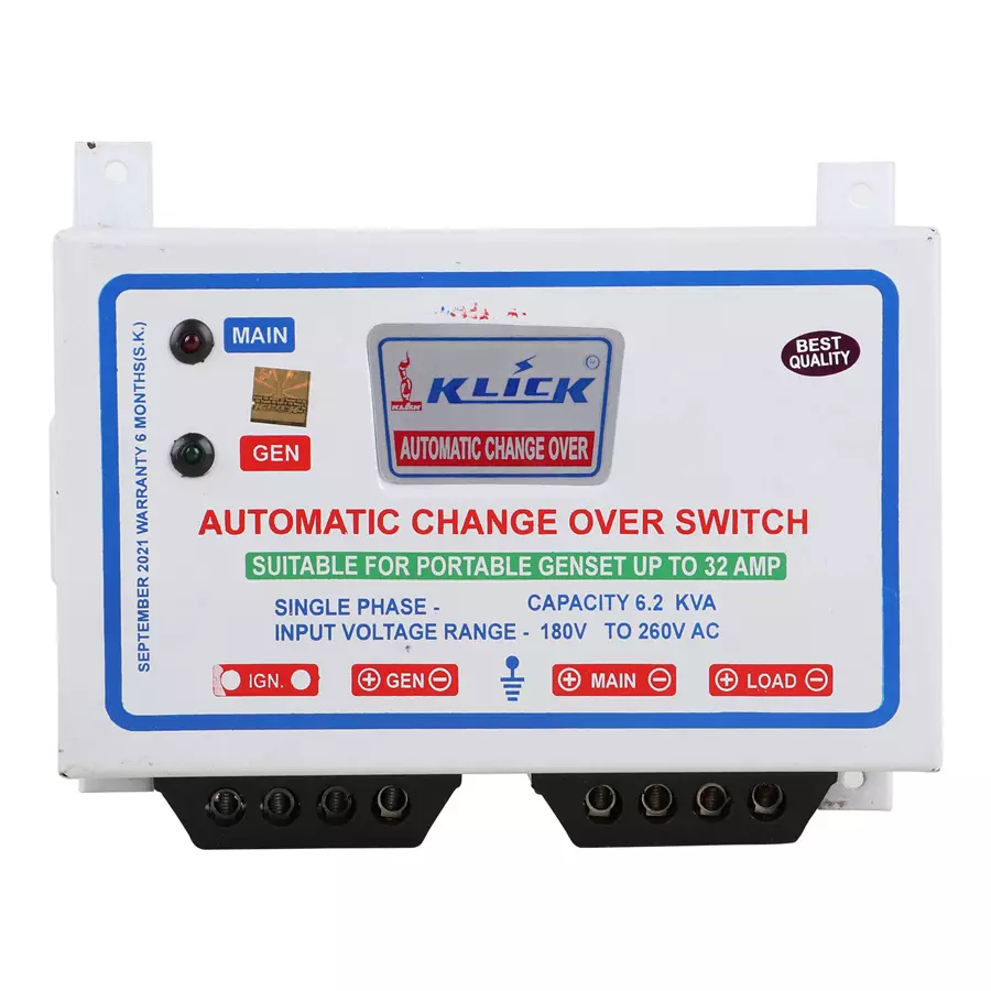 Buy KLICK Automatic Change Over Switch, Auto Electric Circuit ...