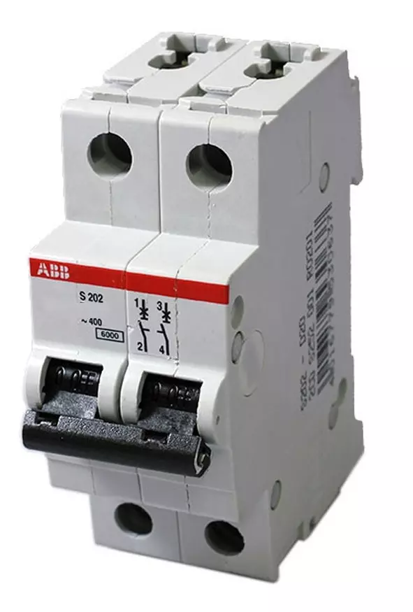 Buy ABB 63A C Curve Double Pole Miniature Circuit Breakers - SH202M-C 63 Online in India at Best ...