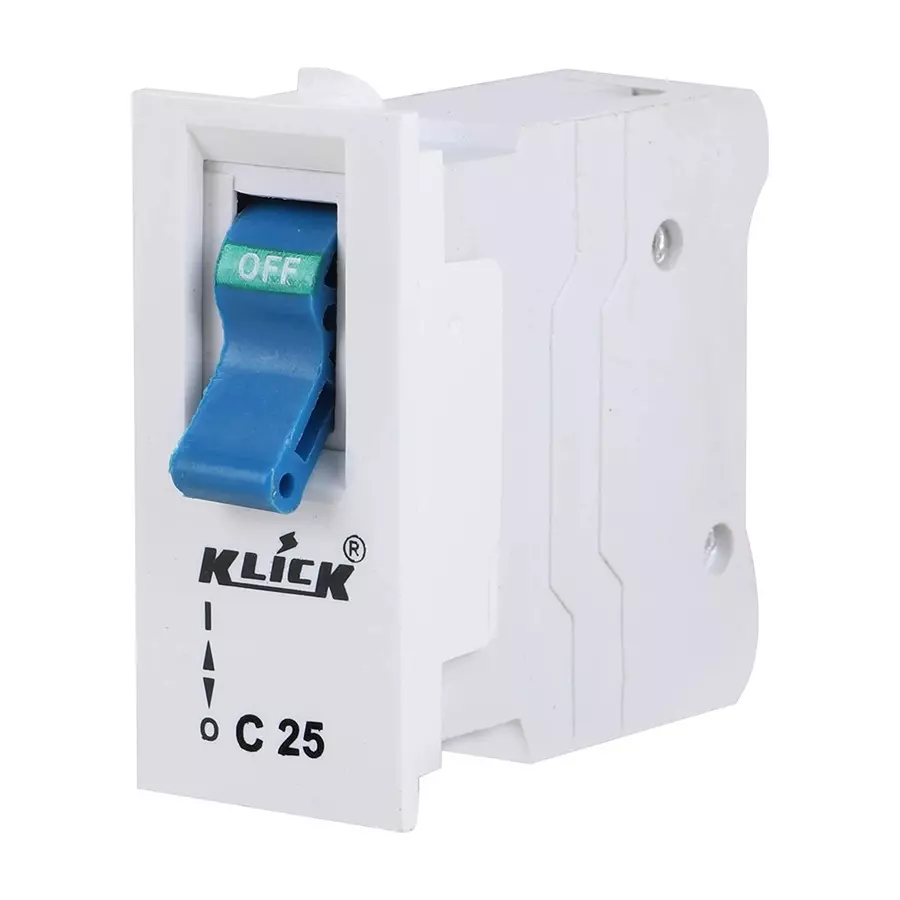 Buy Klick 25A Single Pole Tiny Trip Miniature Circuit Breaker (E-32-C ...