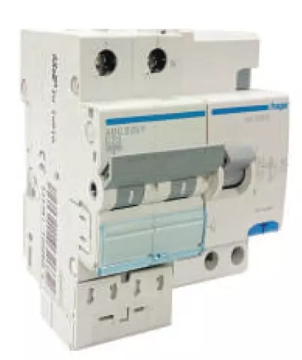 Buy Hager 16A 2 Pole 4 Modules RCBO, RCD+MCB Modules ADC216Y Online in ...
