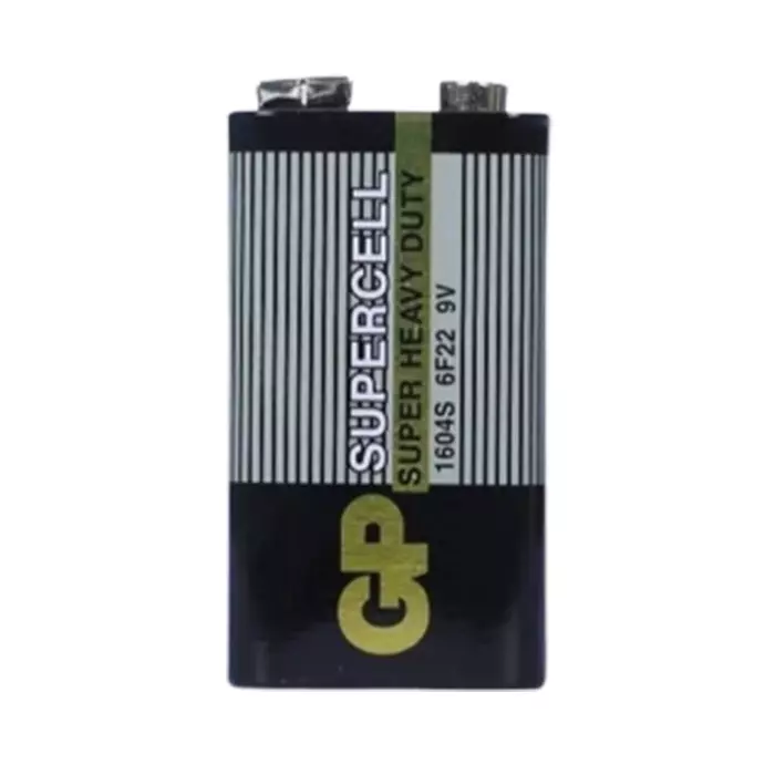 Buy Indian Hobby Center 9 V GP Supercell Carbon Zinc Battery 1604S 6F22 ...