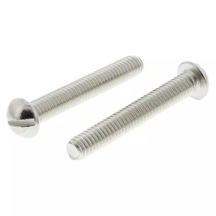 Buy RS PRO Machine Screw 4BAx1 in Brass Slot Round Headed BS 57 ...
