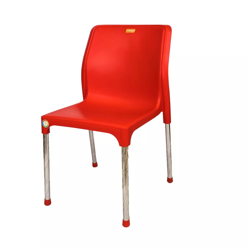 Buy Mango TESTA Plastic Chair 55x40x81 cm Mystic Red Online at Best ...