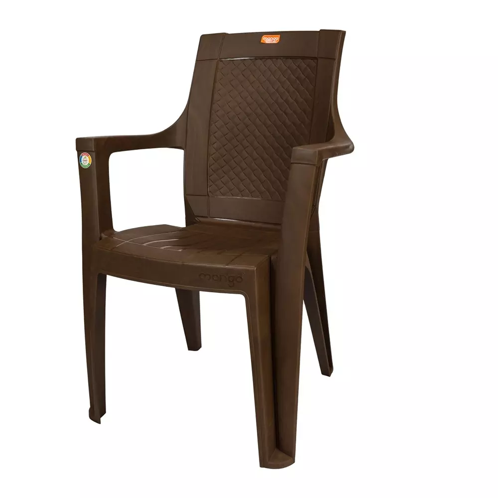Buy Mango Premium MINT Plastic Chair with Armrest 609.6x558.8x889 mm ...