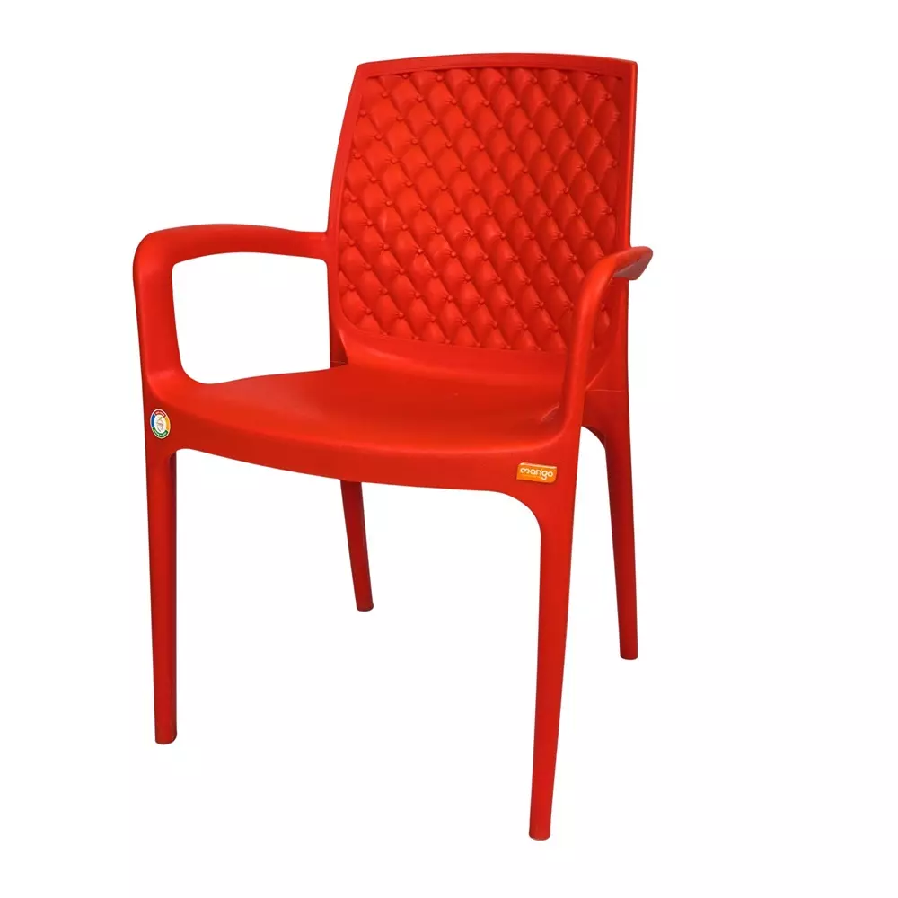 Buy Mango Premium VENICE Plastic Chair with Armrest 508x558.8x838.2 mm ...
